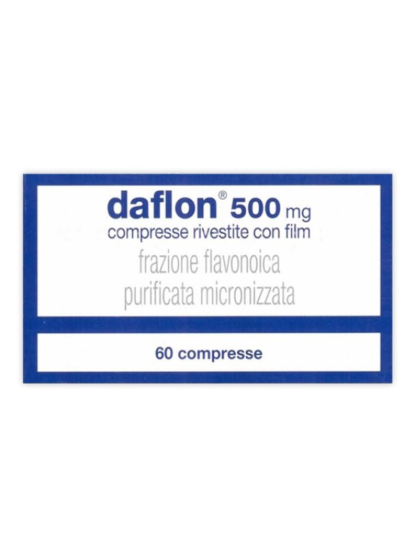 Daflon 60 compresse rivestite da 500 milligrammi - farmaco per il ...
