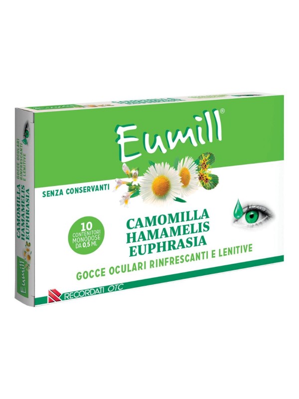 Eumill gocce oculari 10 flaconcini 0,5ml