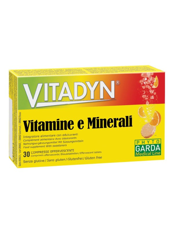 Vitadyn vitamine e minerali - 30 compresse effervescenti