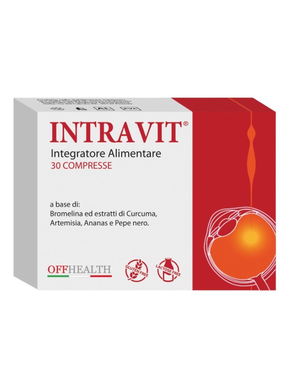Intravit 30 compresse integratore antiossidante e antinfiammatorio
