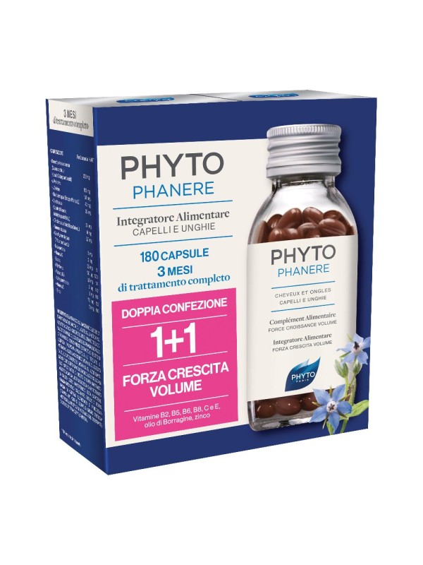 Phyto Phytophanère - Integratore alimentare per capelli e unghie 90+90 ...