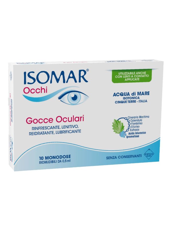 Isomar occhi collirio 10 monodose 0,2%
