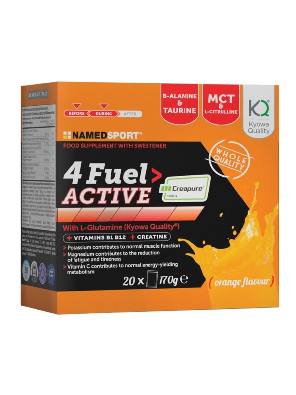 Named Sport 4FUEL> ACTIVE 20 bustine - Integratore energetico