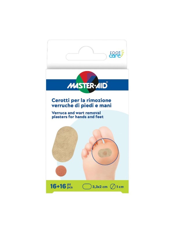 CEROTTO VERRUCHE PIEDI/MANI16P